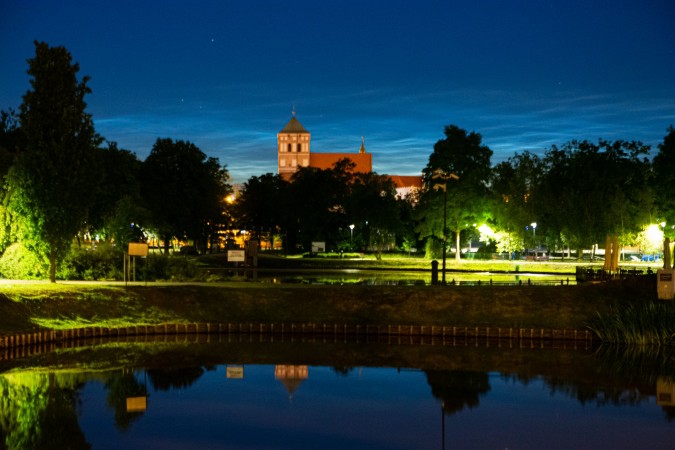 Obłoki srebrzyste nad Chojnicami (FOTO) - Chojnice24.pl
