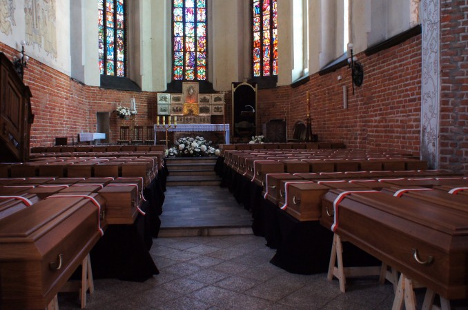 180 trumien w Bazylice Mniejszej w Chojnicach. Trwają przygotowania do ...