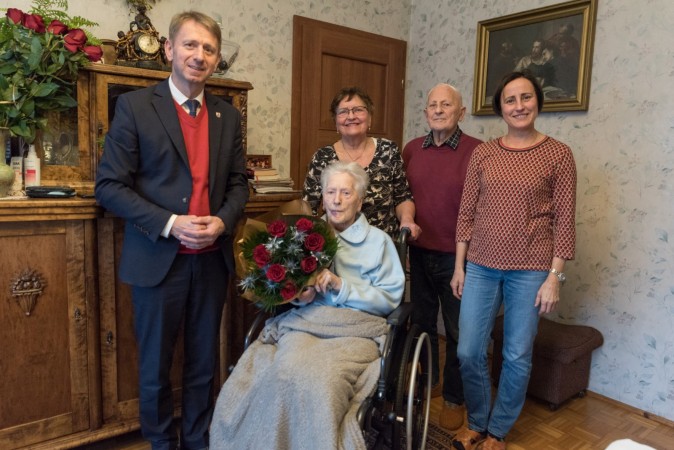 102. urodziny Pani Moniki z Brus - Chojnice24.pl